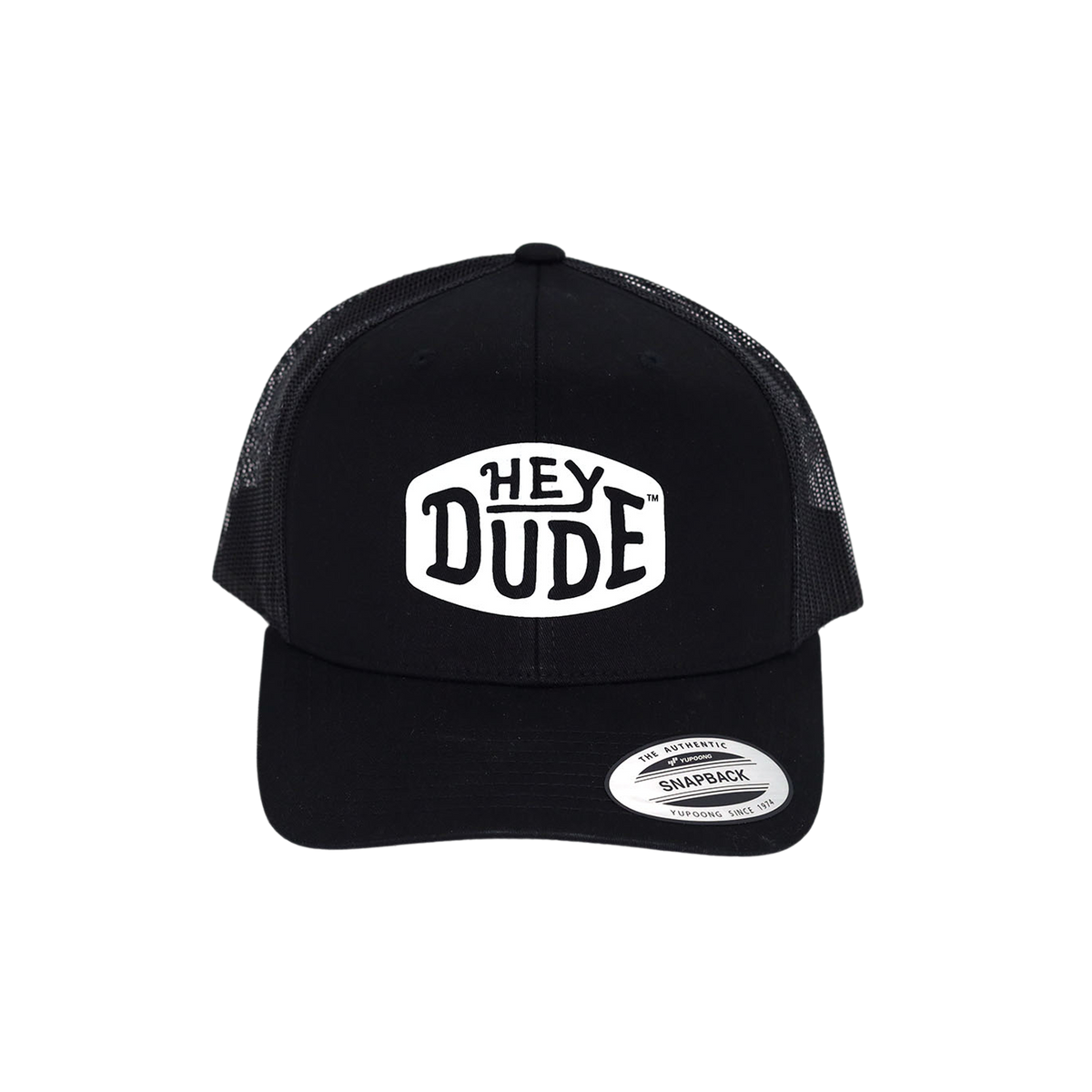 Adult Unisex Trucker Cap Black – Hey Dude South Africa